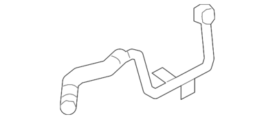 Genuine BMW Turbocharger Coolant Line - 11539896890 - Modded Euros