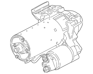 Genuine BMW Starter Motor - 12418687064 - Modded Euros