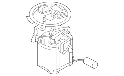 Genuine BMW Fuel Pump and Sender Assembly - 16117473449 - Modded Euros