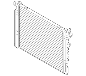 Genuine BMW Radiator - 17119425861 - Modded Euros