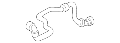 Genuine BMW Turbocharger Intercooler Hose - 17128096446 - Modded Euros