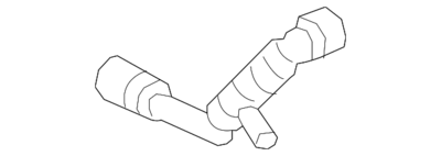 Genuine BMW Engine Coolant Hose - 17128602681 - Modded Euros