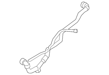 Genuine BMW Turbocharger Coolant Line - 17128654831 - Modded Euros