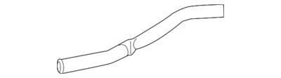 Genuine BMW Exhaust Pipe - 18307935440 - Modded Euros