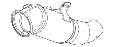 Genuine BMW Catalytic Converter - 18328630246 - Modded Euros
