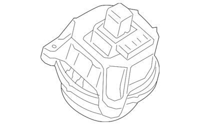 Genuine BMW Engine Mount - 22116860458 - Modded Euros