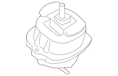 Genuine BMW Engine Mount - 22116864336 - Modded Euros