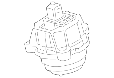Genuine BMW Engine Mount Bolt - 22116866155 - Modded Euros