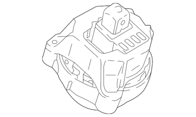 Genuine BMW Engine Mount - 22119894850 - Modded Euros