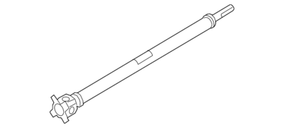 Genuine BMW Drive Shaft - 26209452673 - Modded Euros