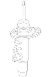 Genuine BMW Suspension Strut - 31318091356 - Modded Euros