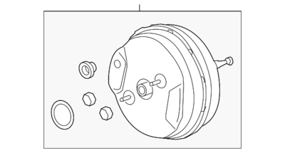 Genuine BMW Power Brake Booster - 34336873444 - Modded Euros