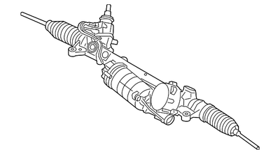 Genuine BMW Rack and Pinion Assembly - 32105A82526 - Modded Euros