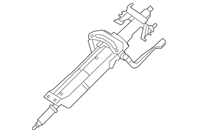 Genuine BMW Steering Column - 32309504272 - Modded Euros