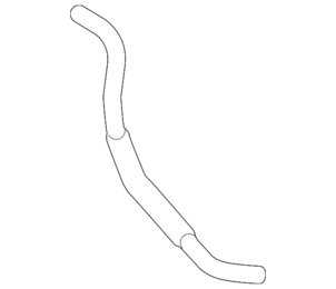 Genuine BMW Power Steering Reservoir Line Hose - 32416860555 - Modded Euros