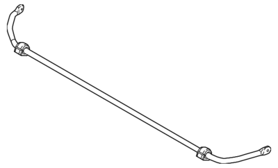 Genuine BMW Suspension Stabilizer Bar - 33506859894 - Modded Euros