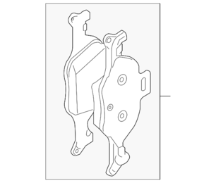 Genuine BMW Brake Pad Set - 34106898192 - Modded Euros