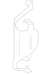 Genuine BMW Disc Brake Pad Retaining Clip - 34206881294 - Modded Euros