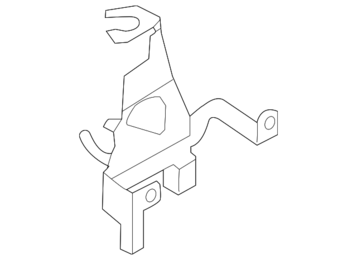 Genuine BMW Brake Hydraulic Line Bracket - 34216887395 - Modded Euros