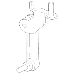 Genuine BMW Headlight Level Sensor Strut Support - 37146867905 - Modded ...