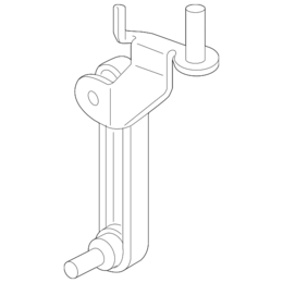 Genuine BMW Headlight Level Sensor Strut Support - 37146879042 - Modded ...