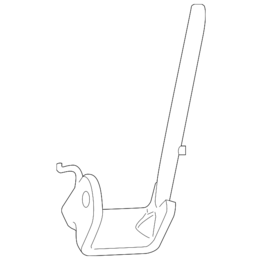 Genuine BMW Headlight Level Sensor Bracket - 37146887834 - Modded Euros