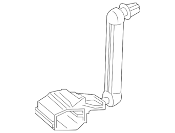 Genuine BMW Headlight Level Sensor Strut Support - 37148851842 - Modded ...