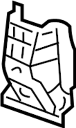 Genuine BMW Fender Bracket - 41007427135 - Modded Euros