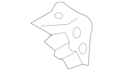 Genuine BMW Fender Apron Bracket - 41008497159 - Modded Euros