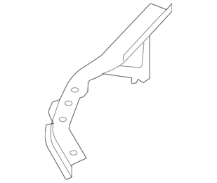 Genuine BMW Fender Rail - 41117267236 - Modded Euros
