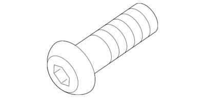 Genuine BMW Belt Tensioner Bolt - 46517655585 - Modded Euros