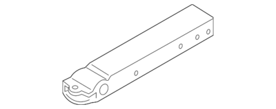 Genuine BMW Bumper Impact Bar Bracket - 51117302522 - Modded Euros