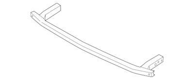 Genuine BMW Bumper Cover Reinforcement Beam - 51117399912 - Modded Euros