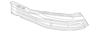 Genuine BMW Bumper Cover Corner Cover Guide - 51117415592 - Modded Euros