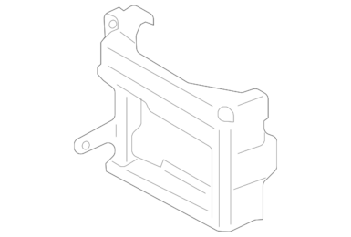 Genuine BMW Bumper Cover Reinforcement - 51117422225 - Modded Euros