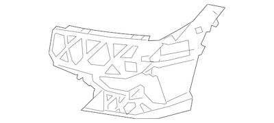 Genuine BMW Bumper Cover Support Rail - 51117422248 - Modded Euros