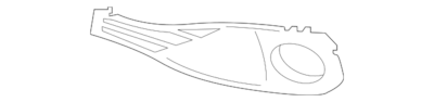 Genuine BMW Fog Light Trim - 51117432617 - Modded Euros