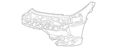 Genuine BMW Bumper Cover Reinforcement - 51117451299 - Modded Euros