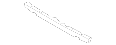 Genuine BMW Bumper Cover Support Rail - 51117954119 - Modded Euros