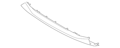 Genuine BMW Bumper Trim - 51117954213 - Modded Euros