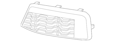 Genuine BMW Grille - 51118059889 - Modded Euros
