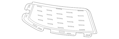 Genuine BMW Bumper Cover Spacer Panel - 51118064966 - Modded Euros