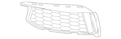 Genuine BMW Grille - 51118069709 - Modded Euros