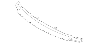 Genuine BMW Bumper Cover Support Rail - 51118070626 - Modded Euros