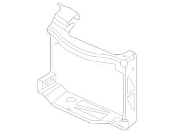 Genuine BMW Bumper Cover Reinforcement - 51118071635 - Modded Euros