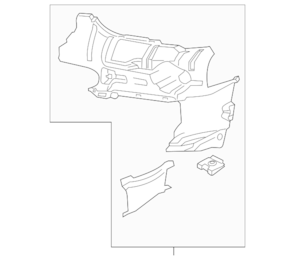 Genuine BMW Fog Light Bracket - 51118073960 - Modded Euros