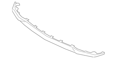 Genuine BMW Grille Molding - 51118074890 - Modded Euros