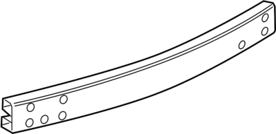 Genuine BMW Bumper Cover Reinforcement Beam - 51118075100 - Modded Euros