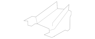 Genuine BMW Bumper Cover Reinforcement Beam Bracket - 51118075102 ...