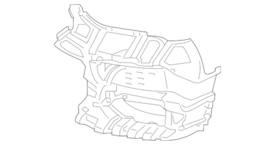 Genuine BMW Fog Light Bracket - 51118075880 - Modded Euros